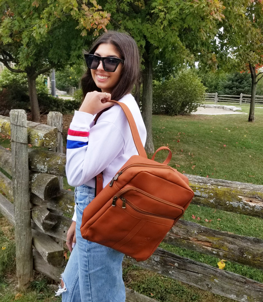 Handmade Tan Leather Backpack | Craftsmanship & Style – Katz Leather